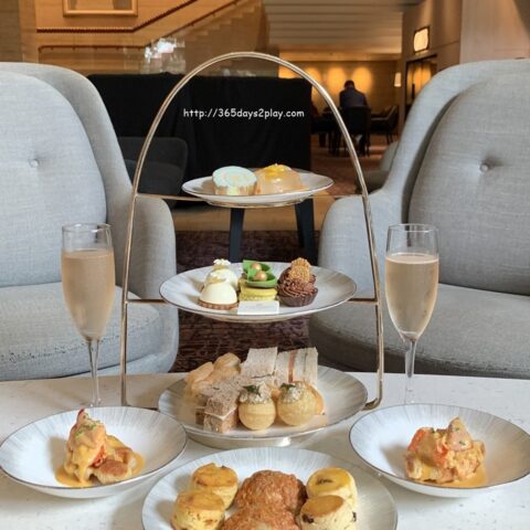Shangri-La Rose Veranda Afternoon Tea – Comes with a small mains ...