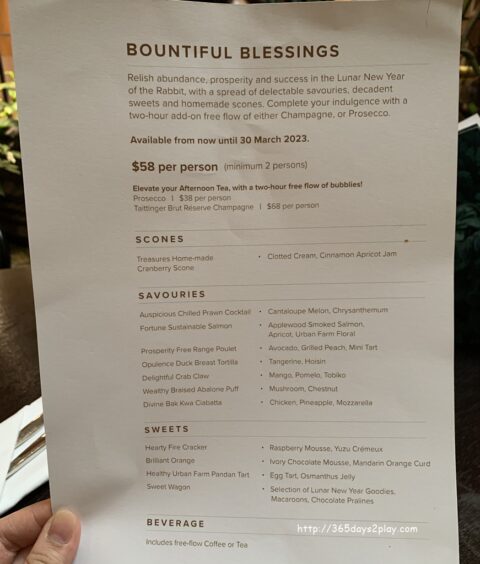 PARKROYAL COLLECTION Marina Bay Portman’s Bar Afternoon Tea – In a ...