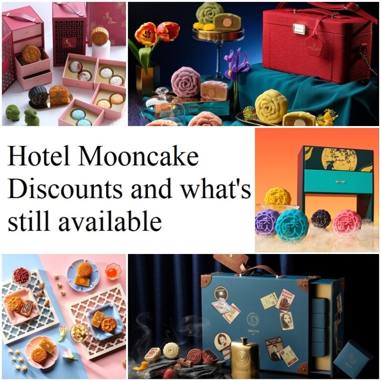 Last minute Hotel Mooncake Discounts and what mooncakes are still ...